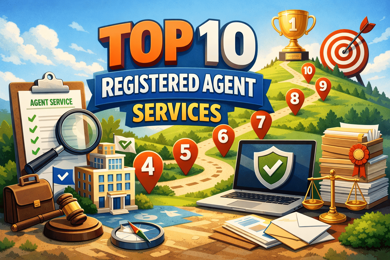 Top 10 Best Registered Agents for an LLC (May 2026) Test Results From ...